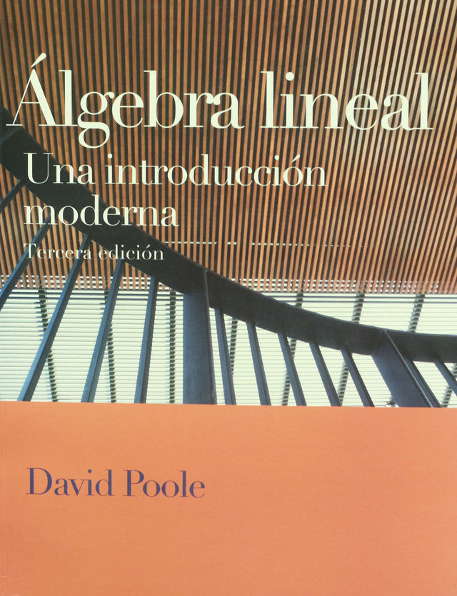 ALGEBRA LINEAL (3A, ED)