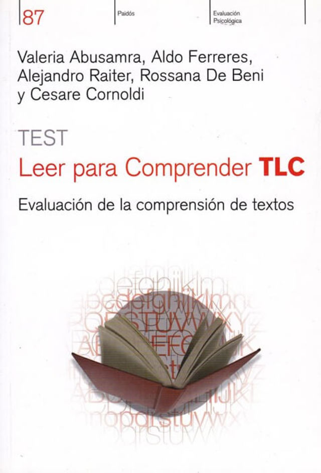LEER PARA COMPRENDER TLC. EVALUACION DE LA COMPRENSION DE TEXTOS
