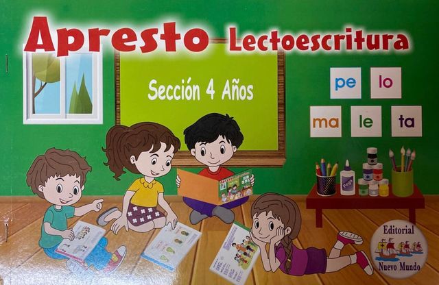APRESTO. LECTOESCRITURA 4 AÑOS