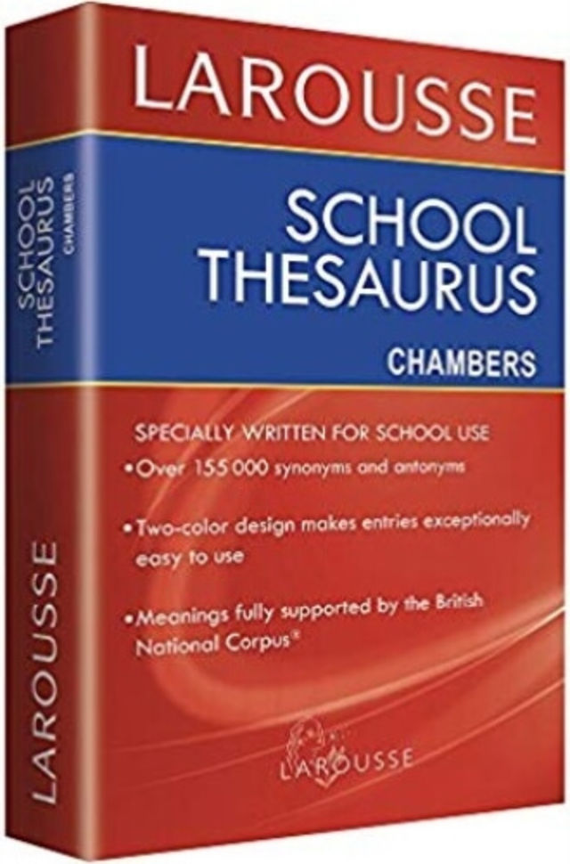 DICCIONARIO SCHOOL THESAURUS CHAMBERS